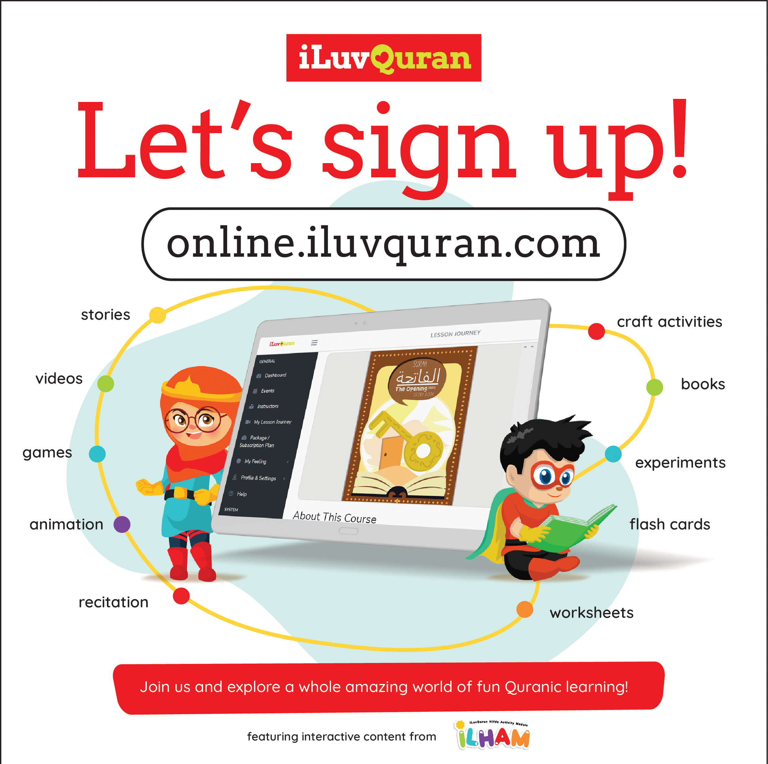 Fun Quran Class at Shah Alam - iLuvQuran - LunaStory.com